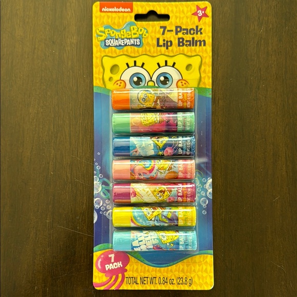 Nickelodeon | Bath, Skin & Hair | Spongebob Squarepants 7pack Lip Balm ...